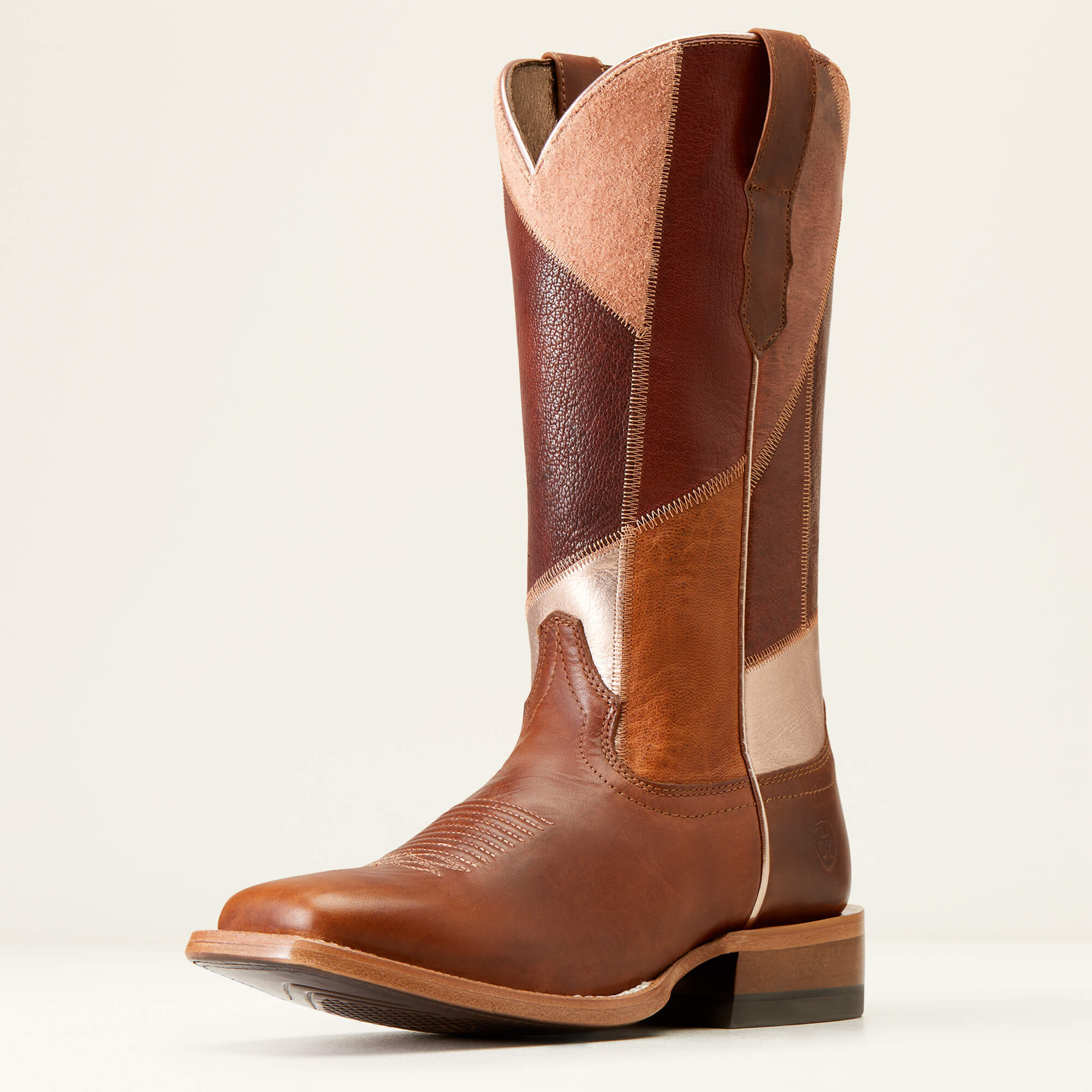 Ariat Frontier Patchwork Western Boot | Las Palmas Western Wear LLC